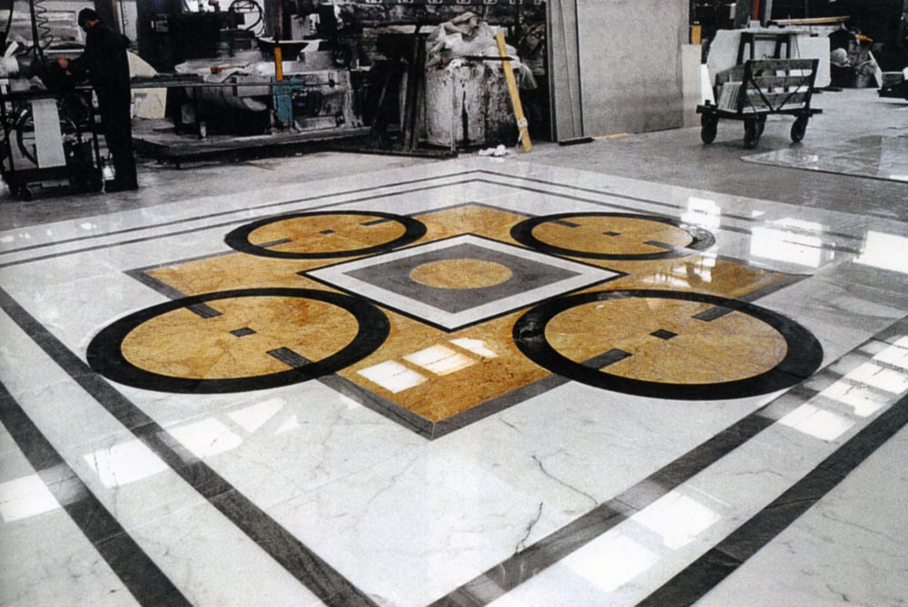 Pavimenti: Pavimento ad intarsio - Scapin Pietro